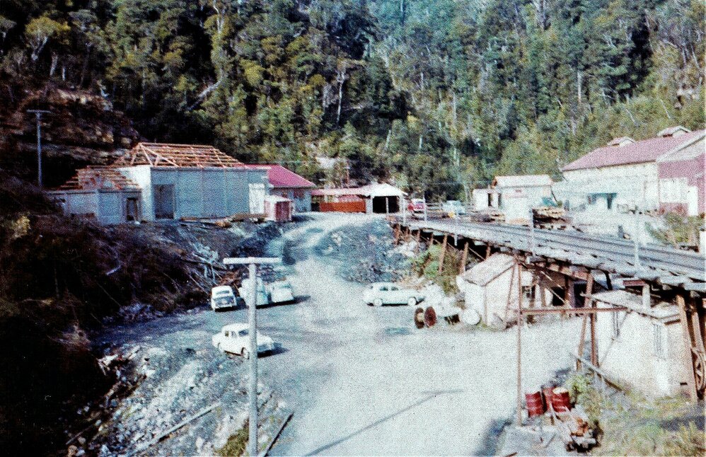 Strongman mine. 1960. | West Coast New Zealand History