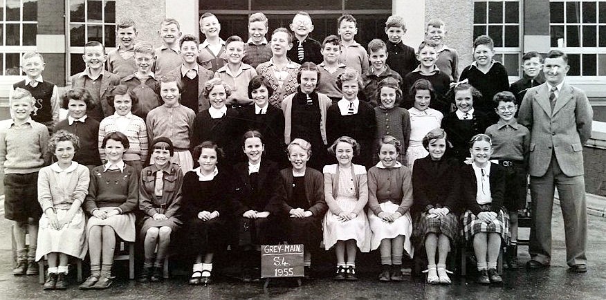 Grey Main School Std 4, 1955. | West Coast New Zealand History