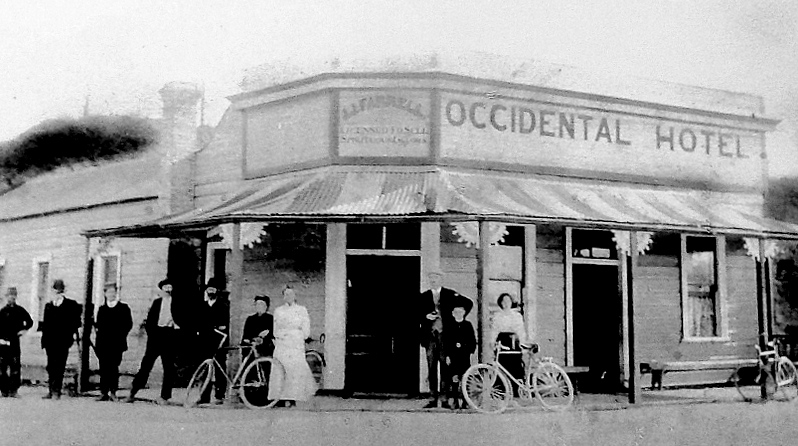 Occidental Hotel, corner Soldiers and Grey Roads,Reefton. | West Coast ...