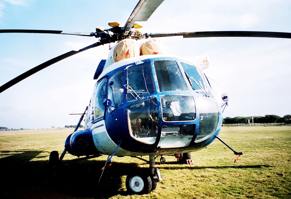 Heli logging helicopter . | West Coast New Zealand History