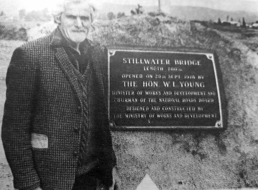 Bill Smithers at opening of Stillwater Bridge.1978 | West Coast New ...