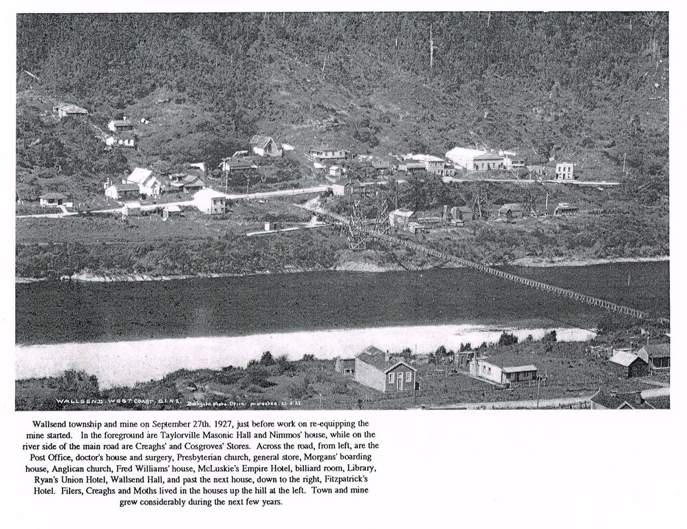 Wallsend Mine and Township. | West Coast New Zealand History