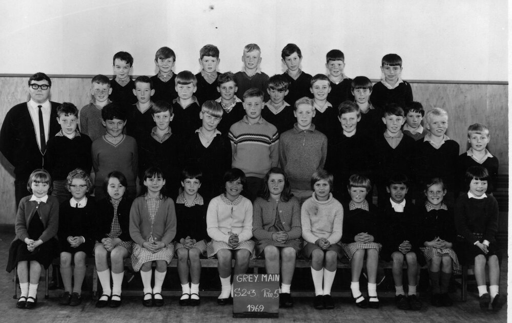 Grey Main School, 1969. | West Coast New Zealand History