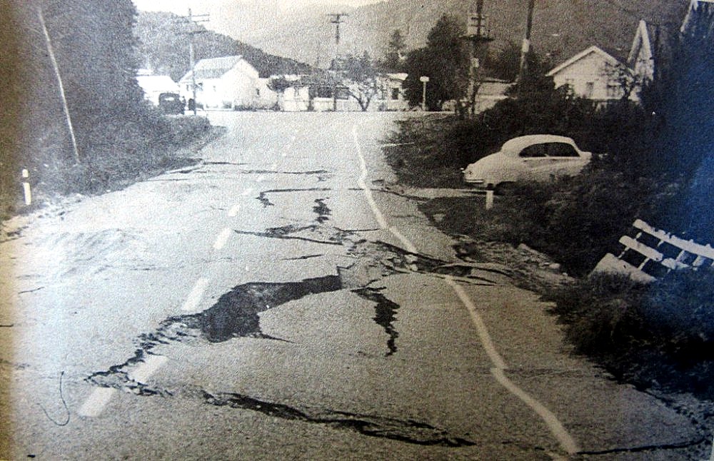 Earthquake 1968 at Inangahua Junction | West Coast New Zealand History