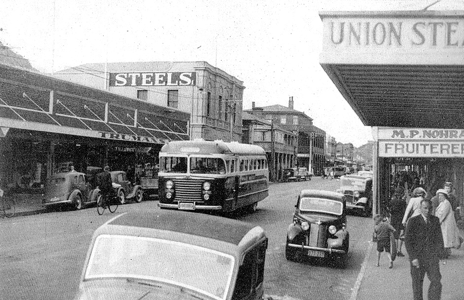 Mackay Street, Greymouth 1950s. | West Coast New Zealand History