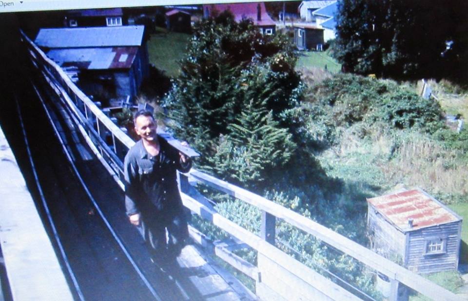 Norman Reinheimer at the Dobson mine. | West Coast New Zealand History