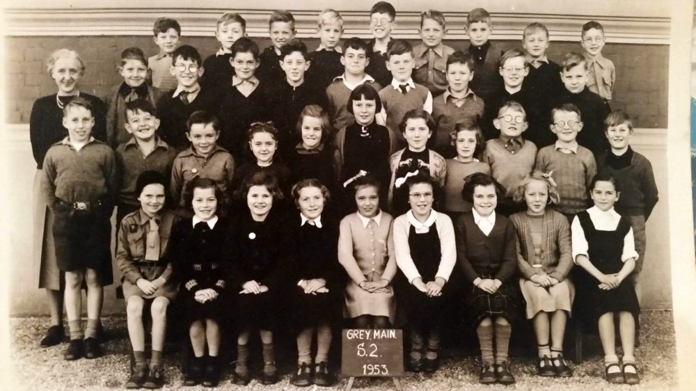 Grey Main School Std 2 1953 | West Coast New Zealand History