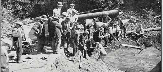 Dobson mine explosion. 1926. Anxious wait at the mine entrance. | West ...