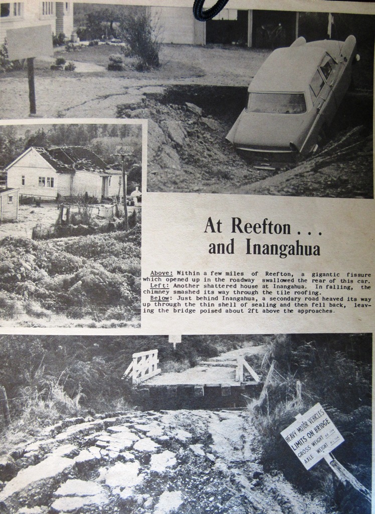 1968 Inangahua earthquake | West Coast New Zealand History
