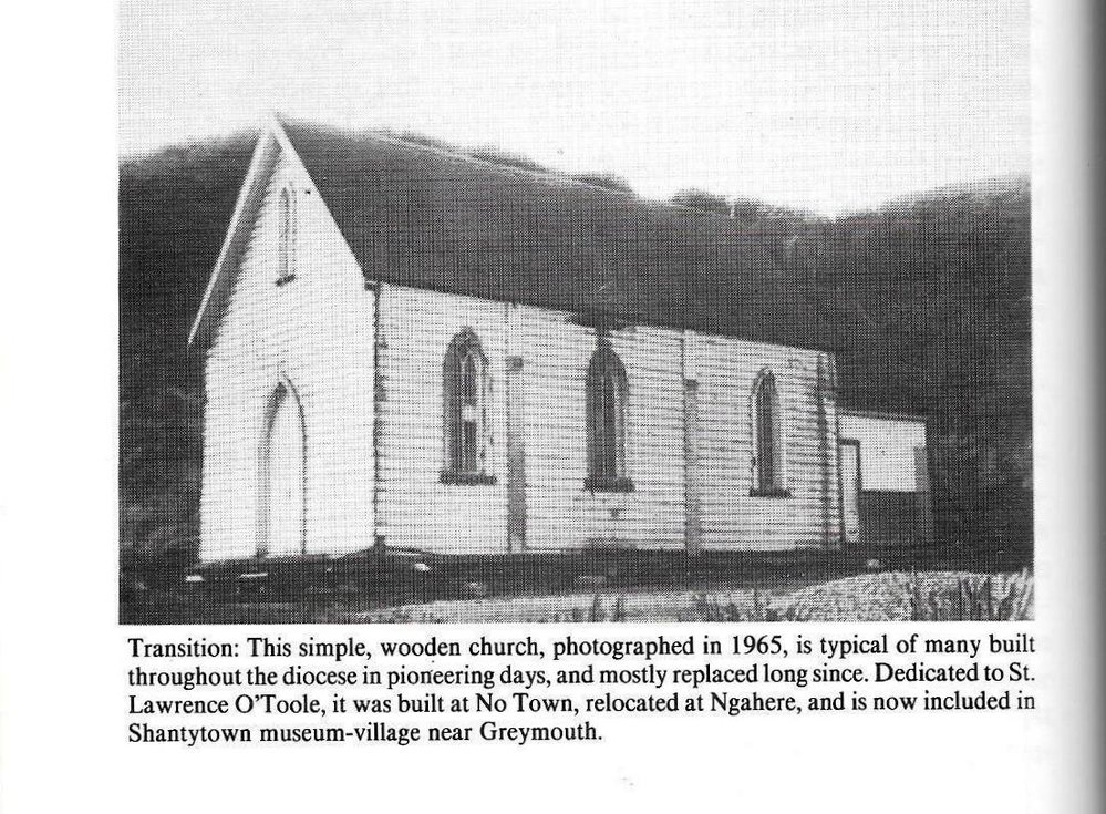 Notown-Ngahere-Shantytown church.1965. | West Coast New Zealand History