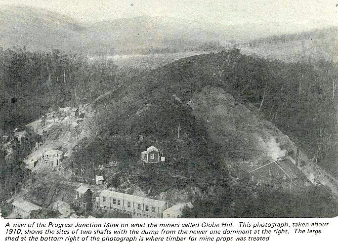 Progress Junction Mine, Globe Hill near Reefton, ca 1910. | West Coast ...