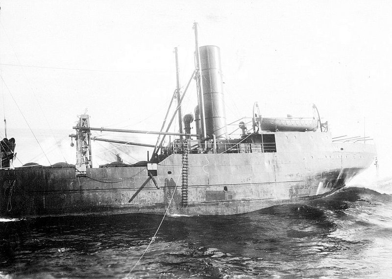 SS Kaponga wrecked on the Greymouth Bar, 29th May 1932. | West Coast ...