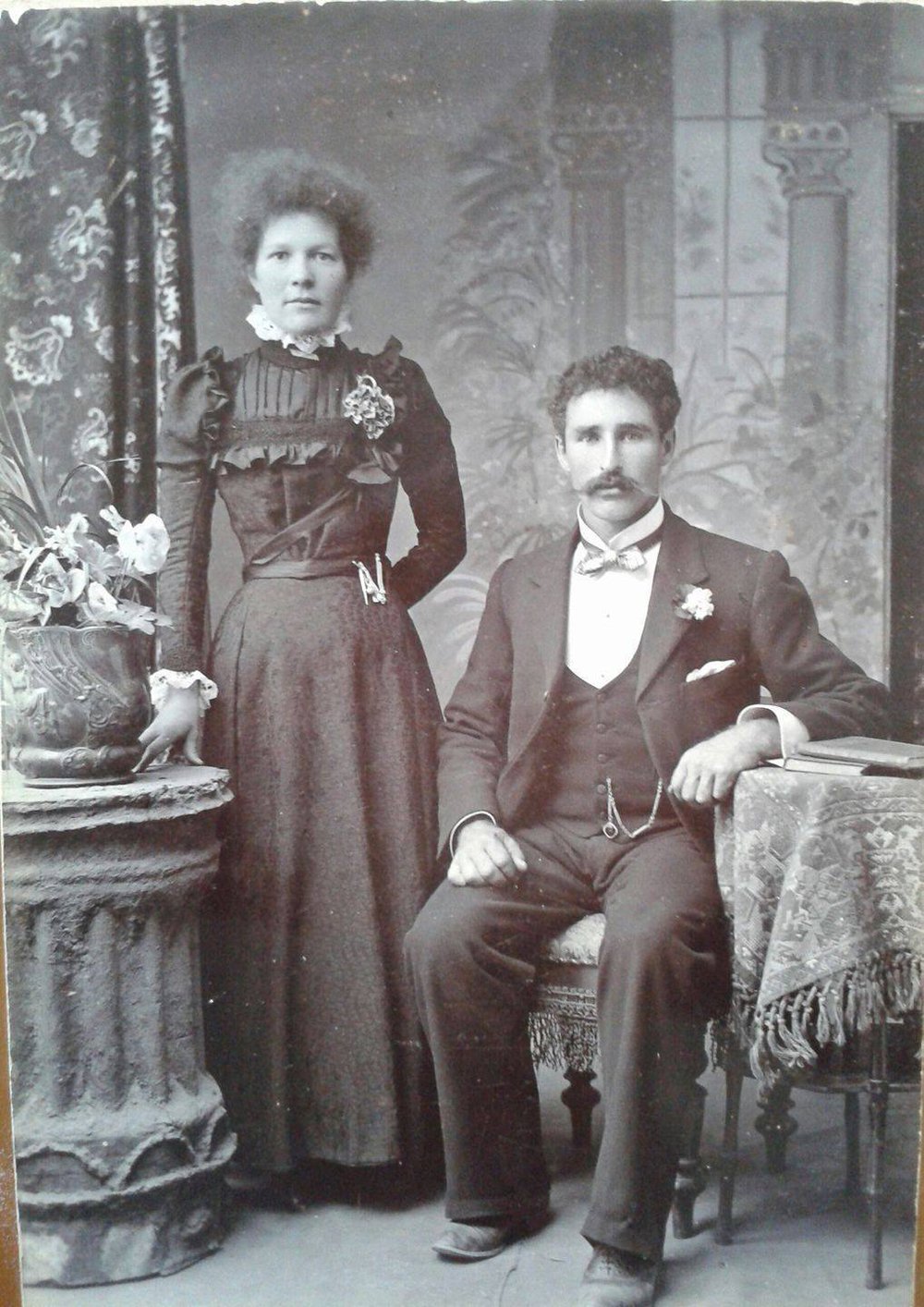 Elizabeth Jane Collins wedding | West Coast New Zealand History