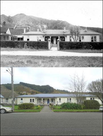 Reefton Maternity Hospital, now the Medical Centre, then and now ...