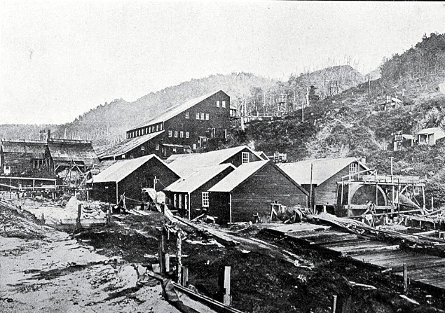 The Globe Progress Mine, Crushington, closed down due to the Miners ...