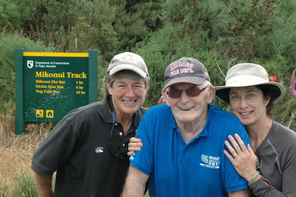 Martin Minehan up Mikonui track | West Coast New Zealand History