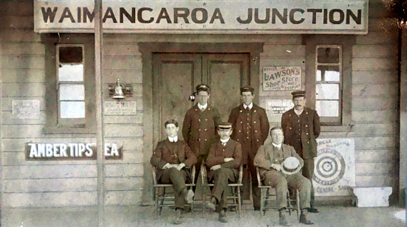 Waimangaroa Junction Railway Station, date unknown. | West Coast New ...