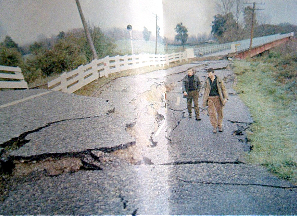 Upheaval devastation Inangahua.1968. | West Coast New Zealand History