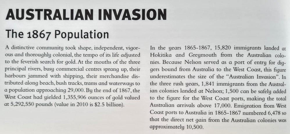 The Australian invasion - the 1867 population. - ALBUM - | West Coast ...
